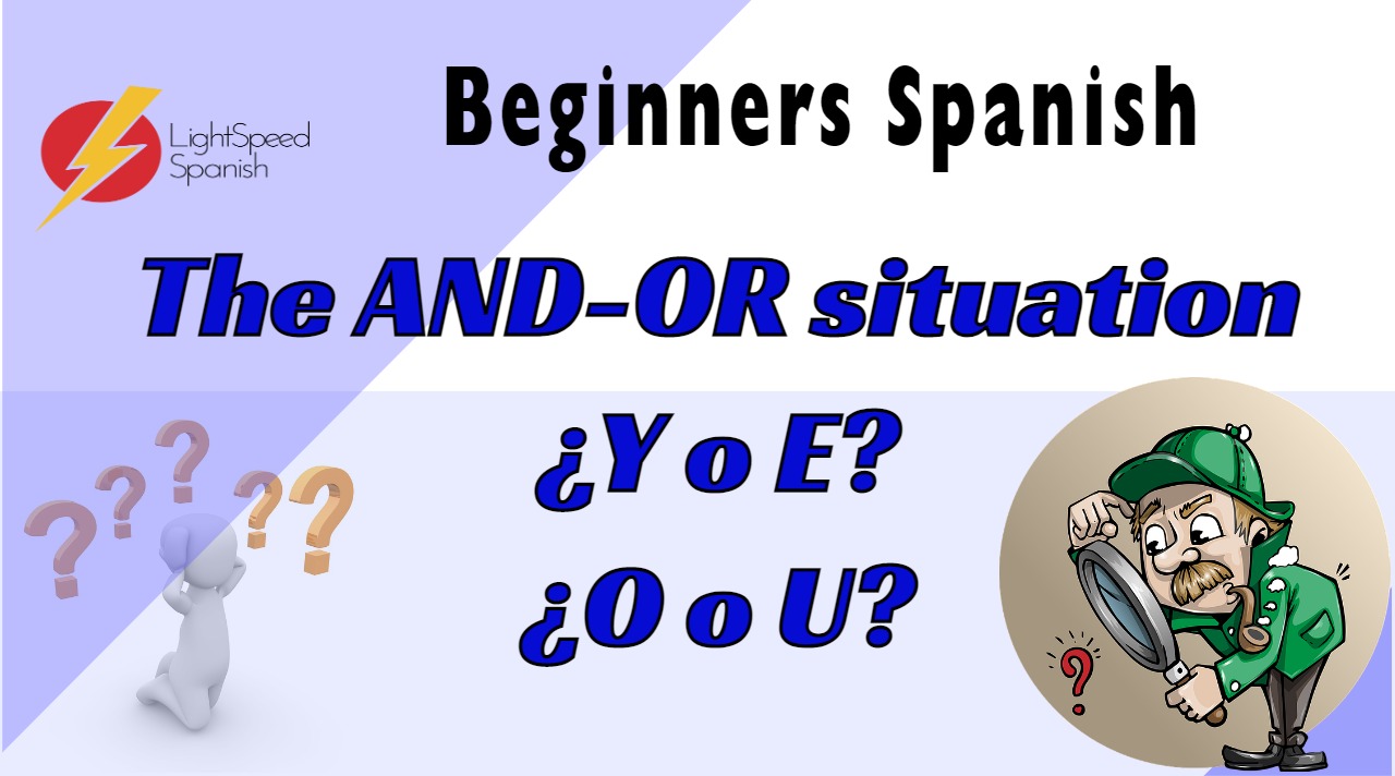 60 Beginners Spanish The O changes to U Why? - Lightspeed Spanish
